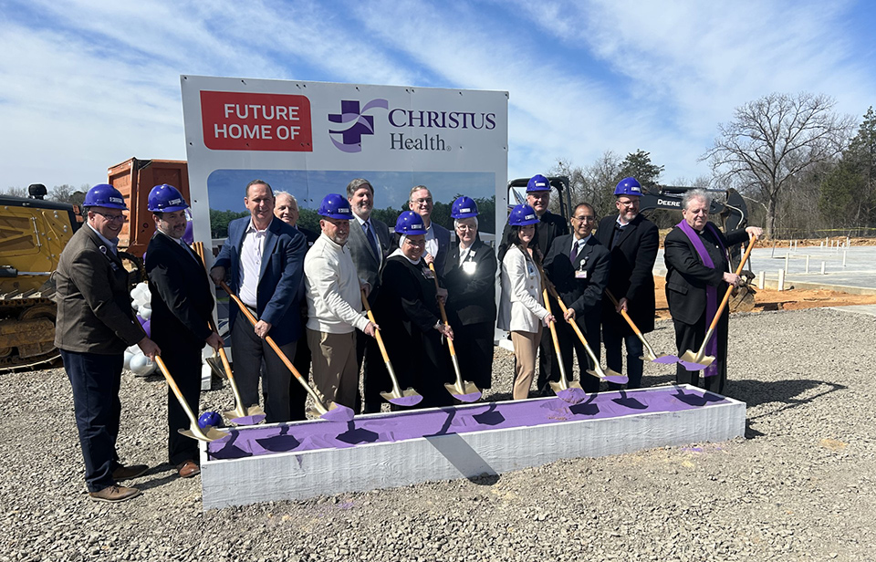 CHRISTUS Health breaks ground on new health care facility in Mount Pleasant