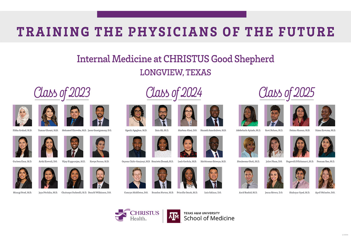 Current Residents & Fellows - CHRISTUS Health